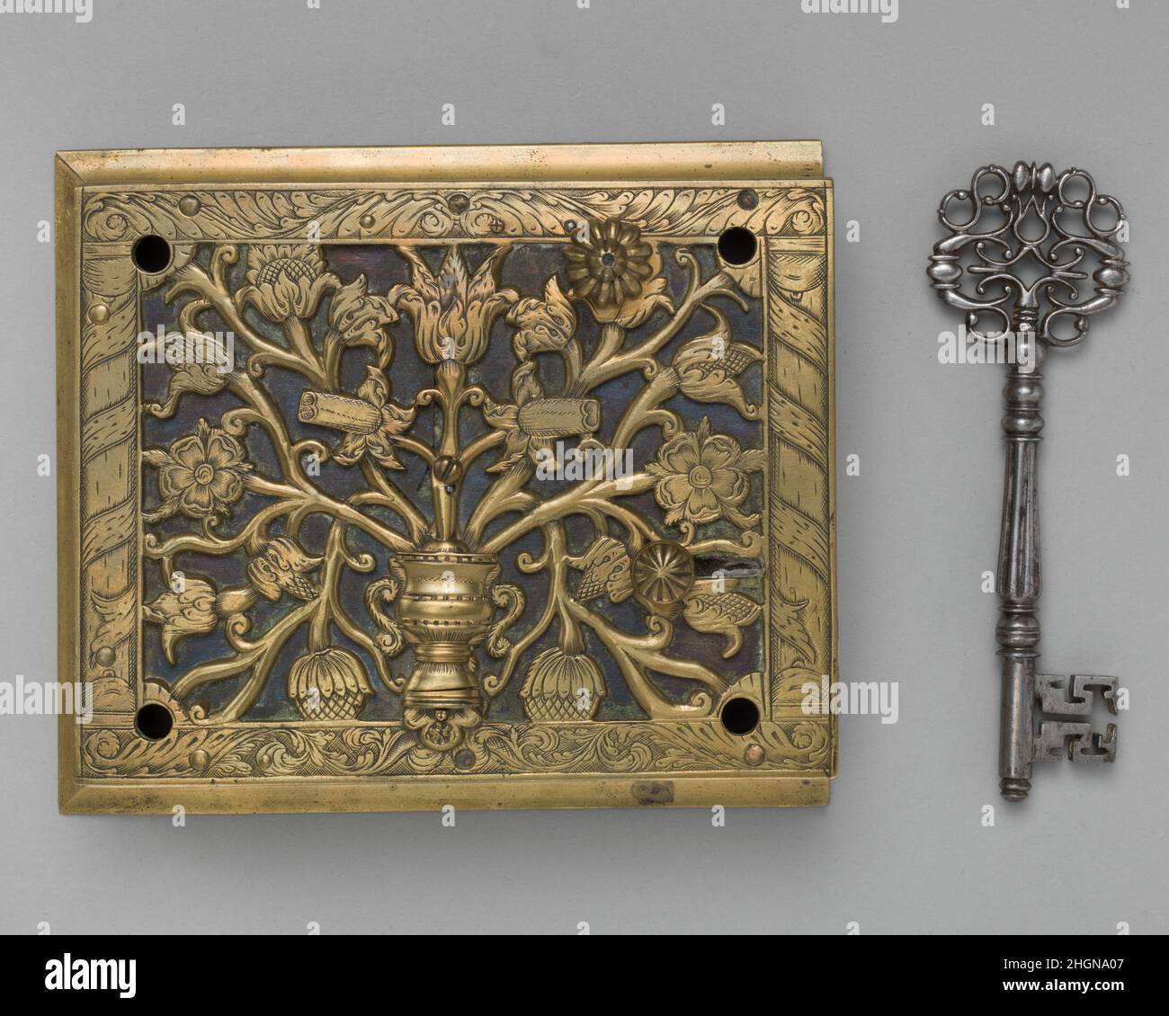 Lock 17th century Attributed to John Wilkes. Lock. British, Birmingham ...