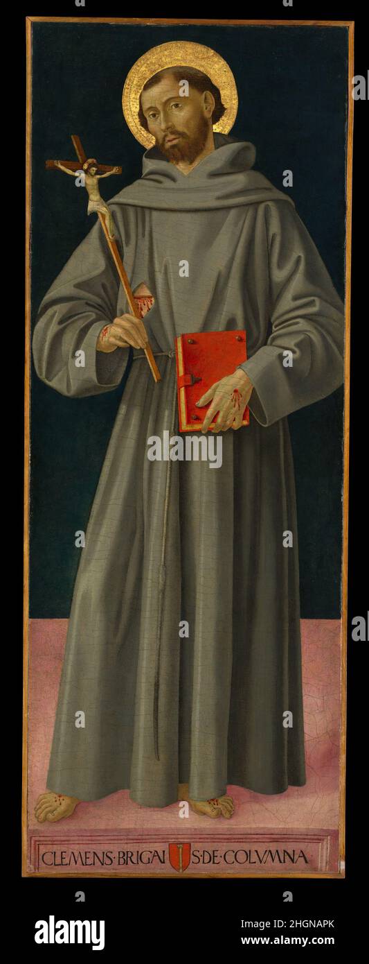 Saint Francis of Assisi ca. 1480–81 Antoniazzo Romano (Antonio di ...