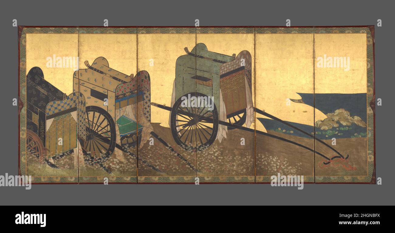 Imperial Carts (Gosho guruma) mid-17th century Japan In ancient and ...