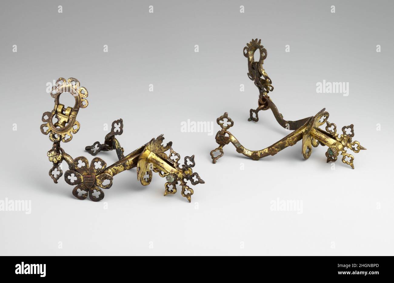 Pair of Rowel Spurs ca. 1350 French or Italian This very decorative ...