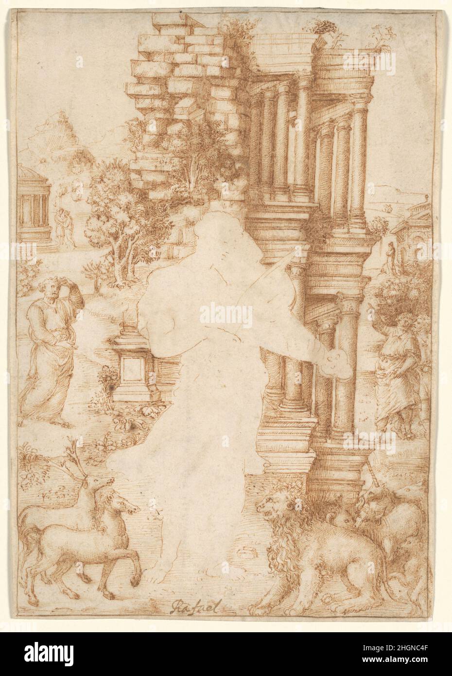 Orpheus early 16th century Central Italian The unfinished central ...