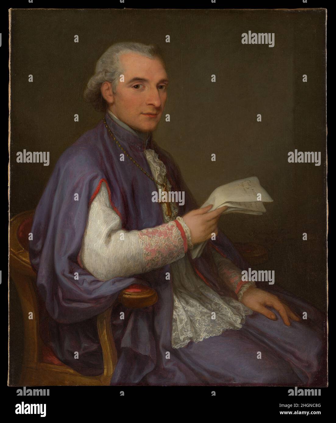 Monsignor Giuseppe Spina (1756–1828) 1798 Angelica Kauffmann Artist ...