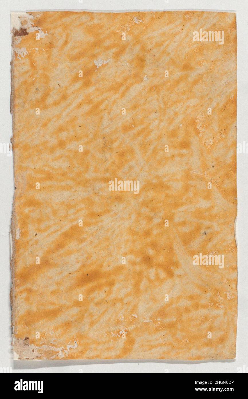 Yellow paste paper 18th century Anonymous. Yellow paste paper ...