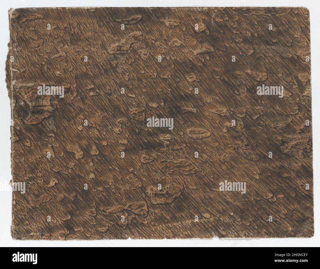 Paste paper with brown design 18th century Anonymous. Paste paper with ...