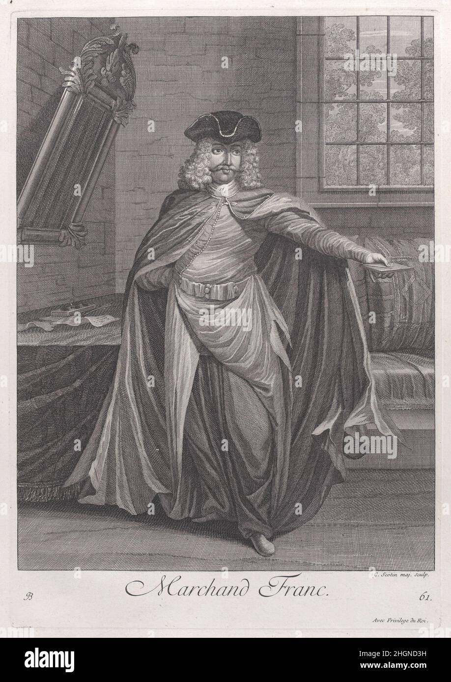 Marchand Franc 1714–15 After Jean Baptiste Vanmour. Marchand Franc ...