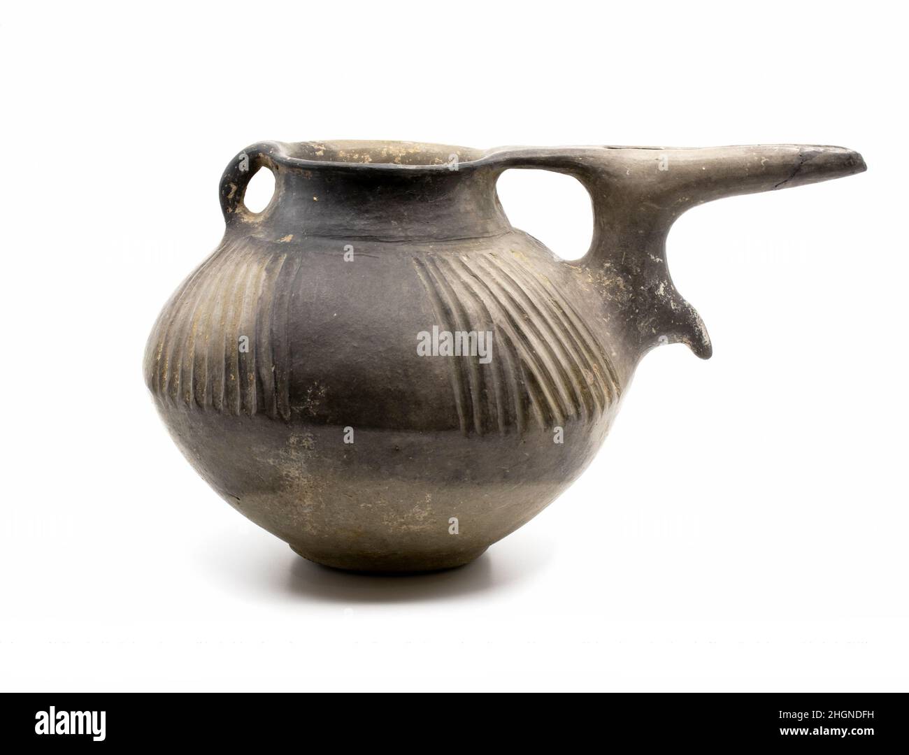 Spouted pitcher ca. 1050-800 B.C. Iran This pitcher has a squat ...