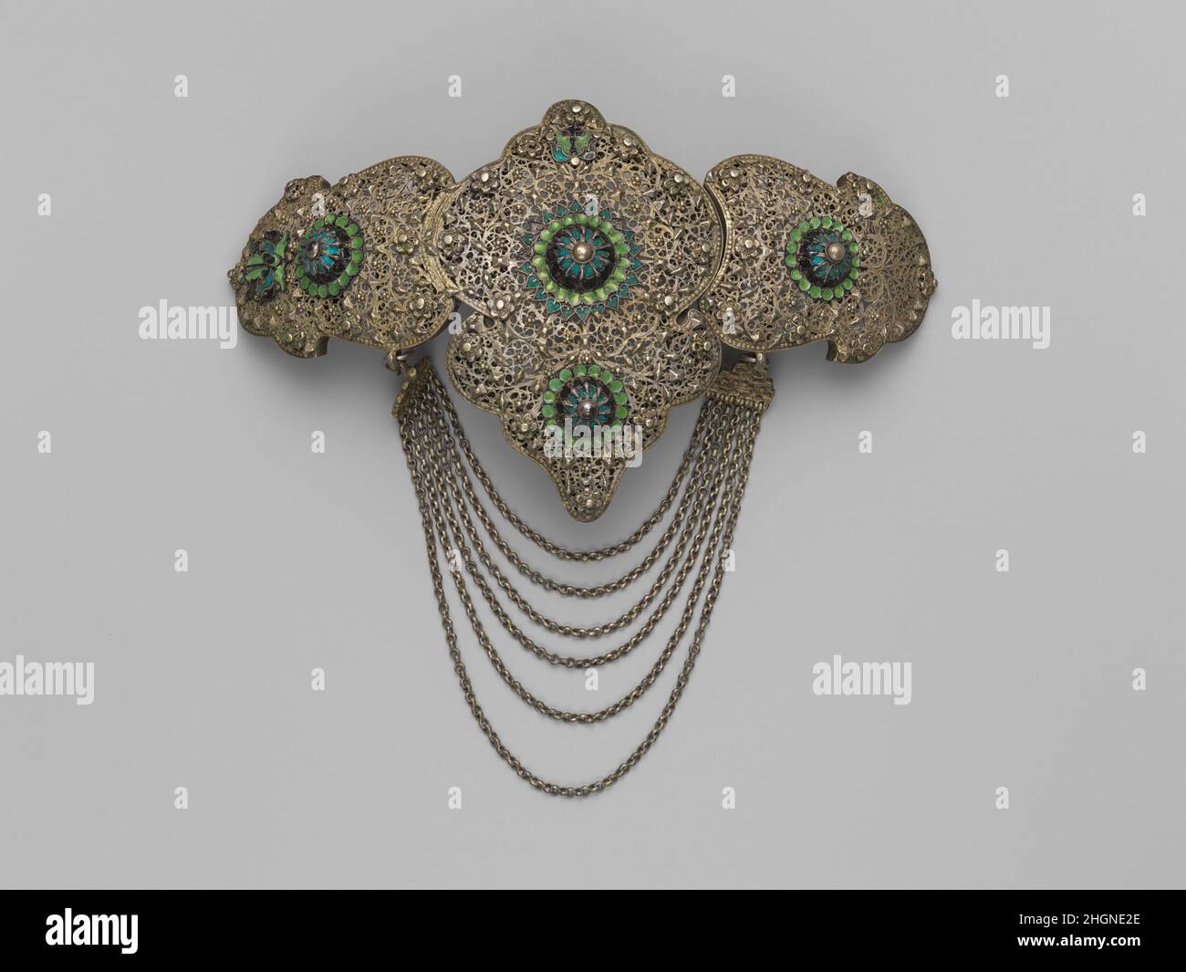 Girdle Clasp 19th century. Girdle Clasp. 19th century. Silver ...