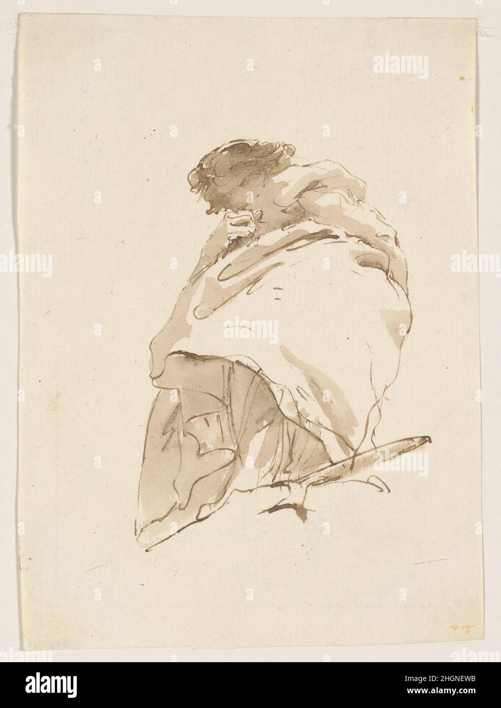 Standing Woman, Turned to the Left ca. 1742–57 Giovanni Battista ...
