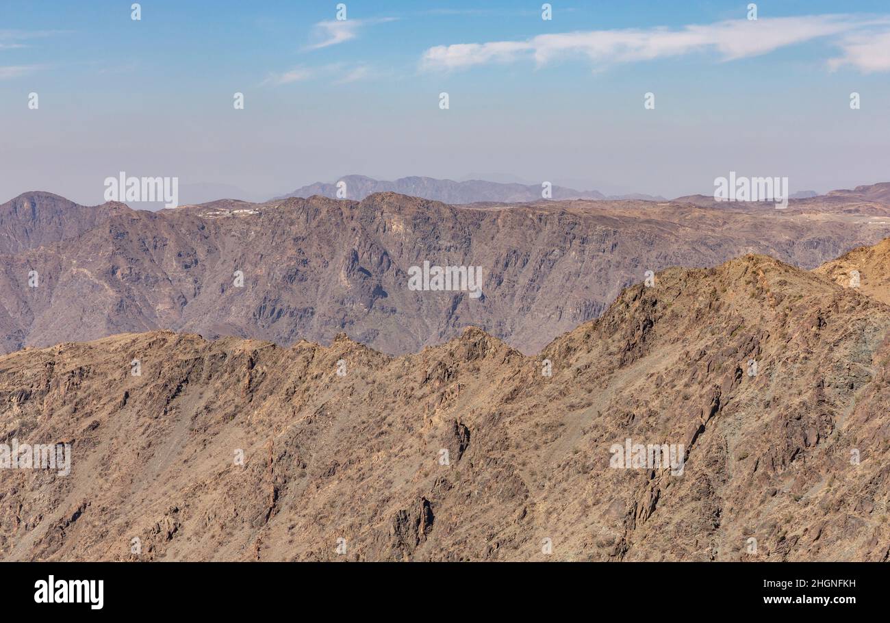 birdseye view of city of Taif Stock Photo - Alamy