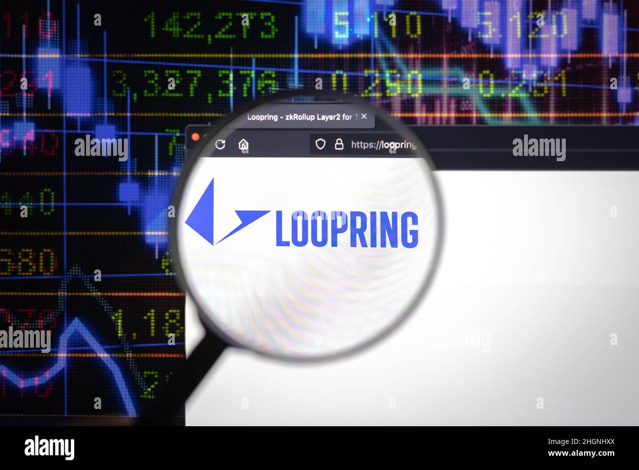 Loopring hi-res stock photography and images - Alamy