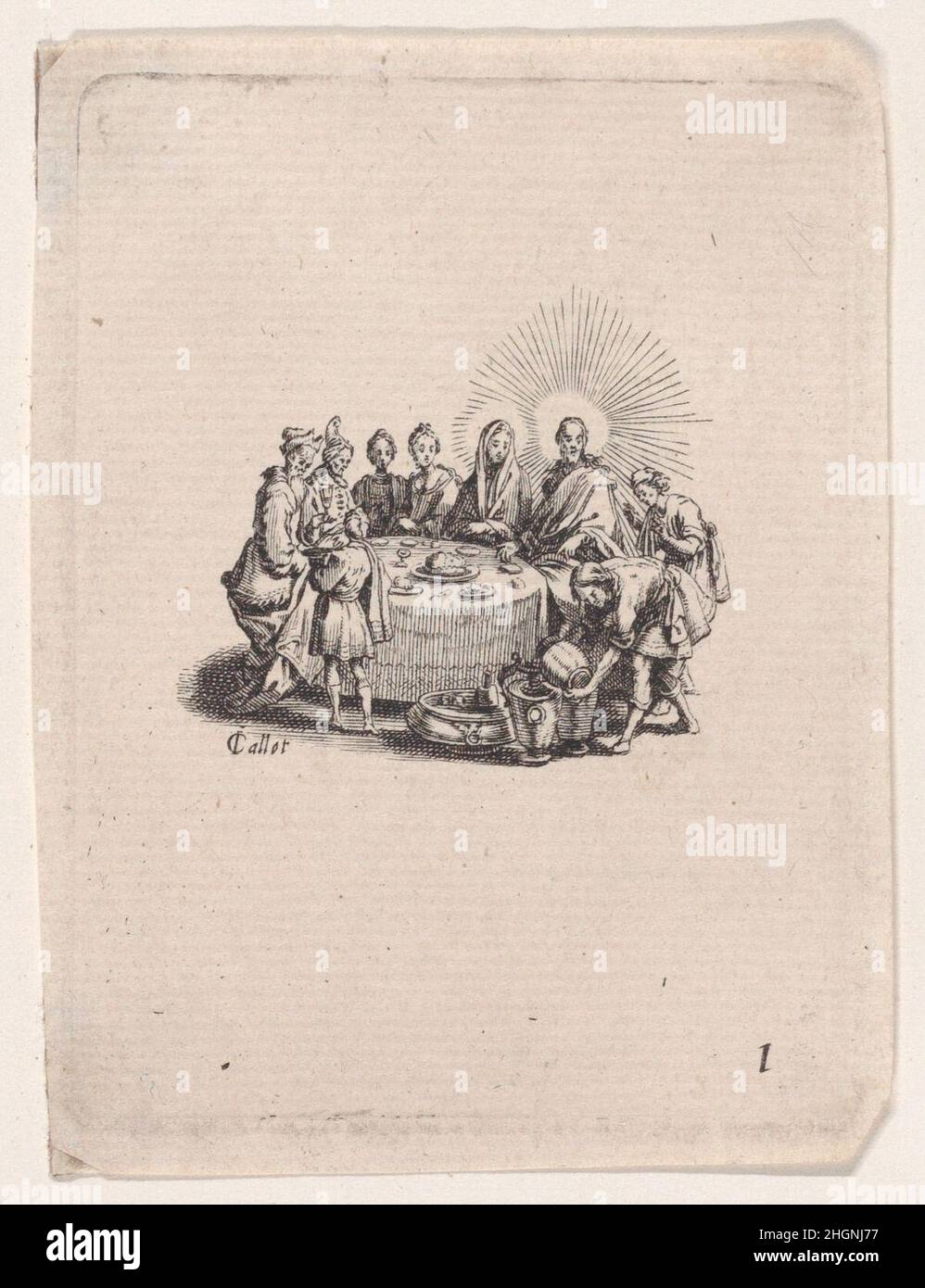 Les Noces de Cana (The Wedding at Cana), from Les Quatre Banquets (The ...