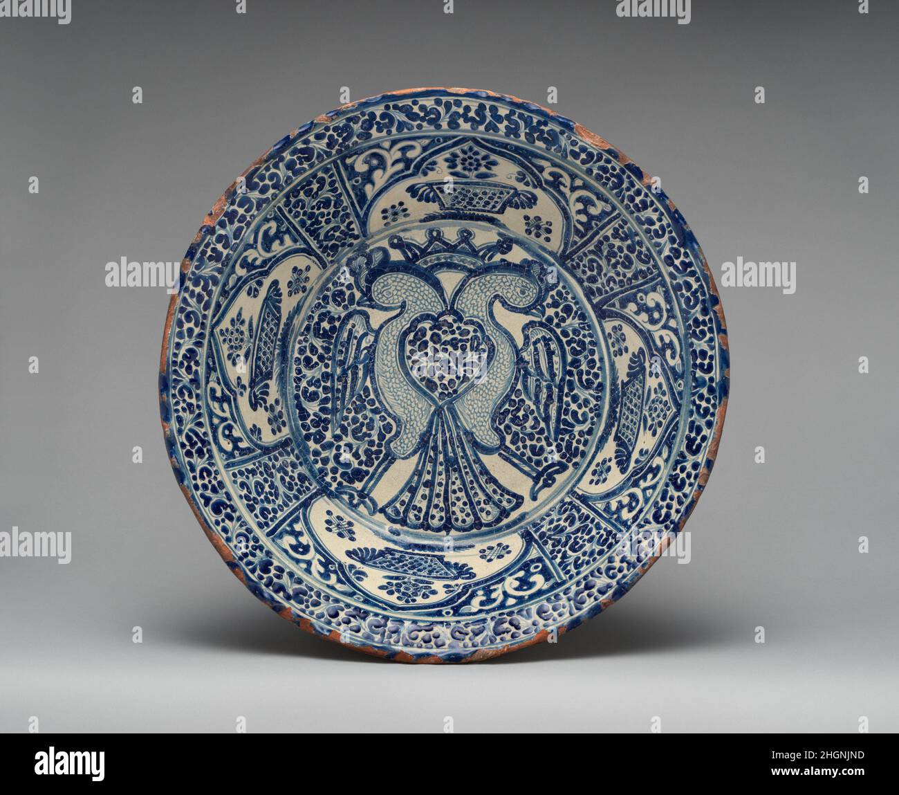 Basin ca. 1680–1700 Mexican. Basin. Mexican. ca. 1680–1700. Tin-glazed ...