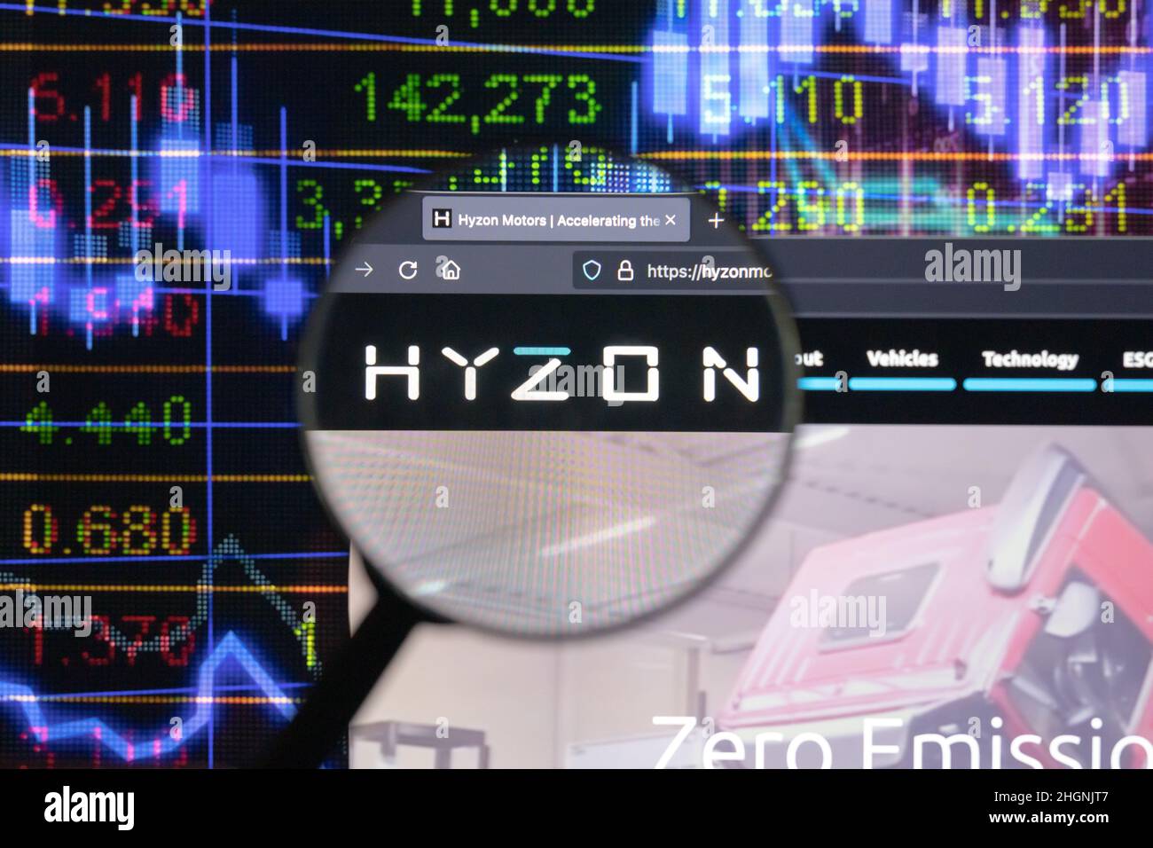 Hyzon hi-res stock photography and images - Alamy