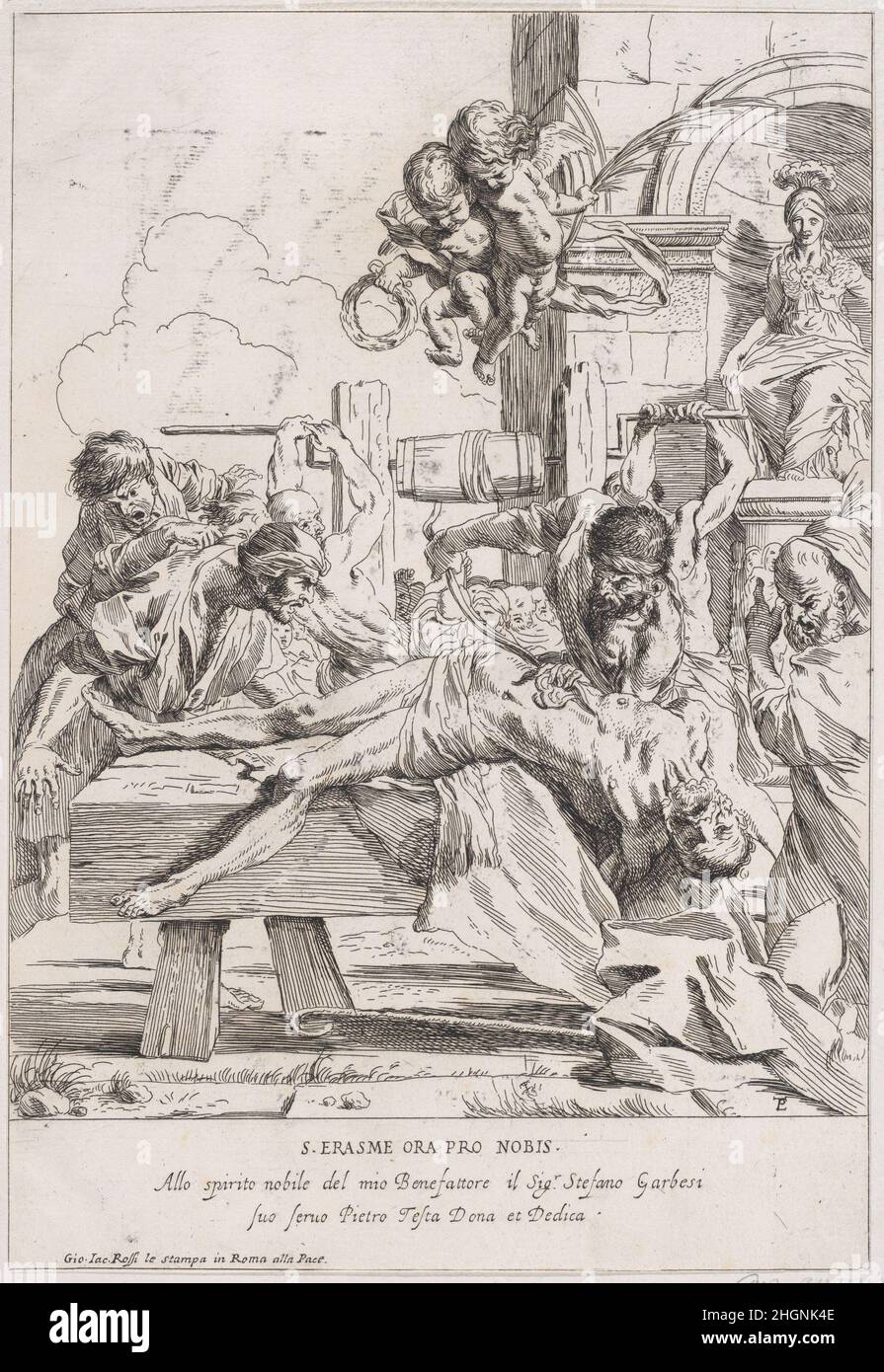 The martyrdom of saint erasmus hi-res stock photography and images - Alamy