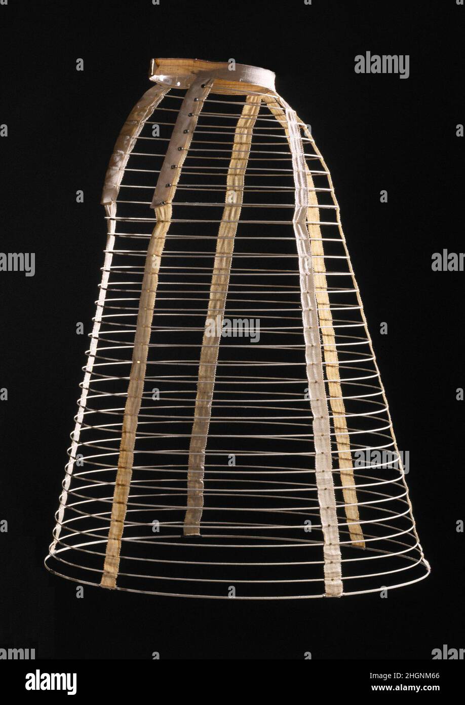 Cage crinoline 1880s American. Cage crinoline. American. 1880s. metal ...
