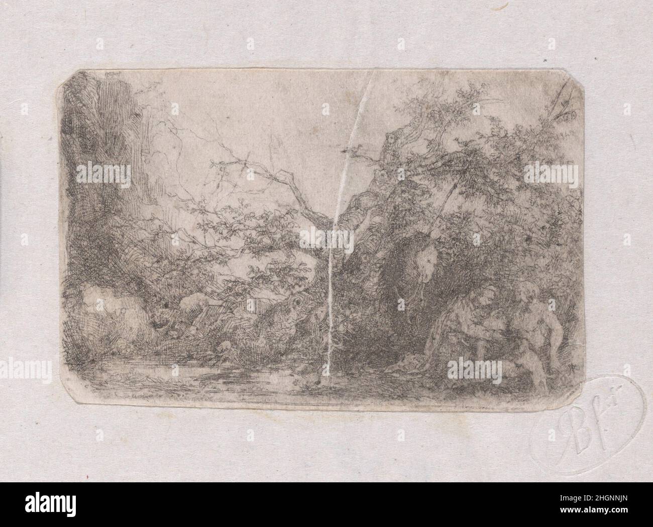 Le Bon Samaritan (The Good Samaritan) 1849 Rodolphe Bresdin French. Le ...