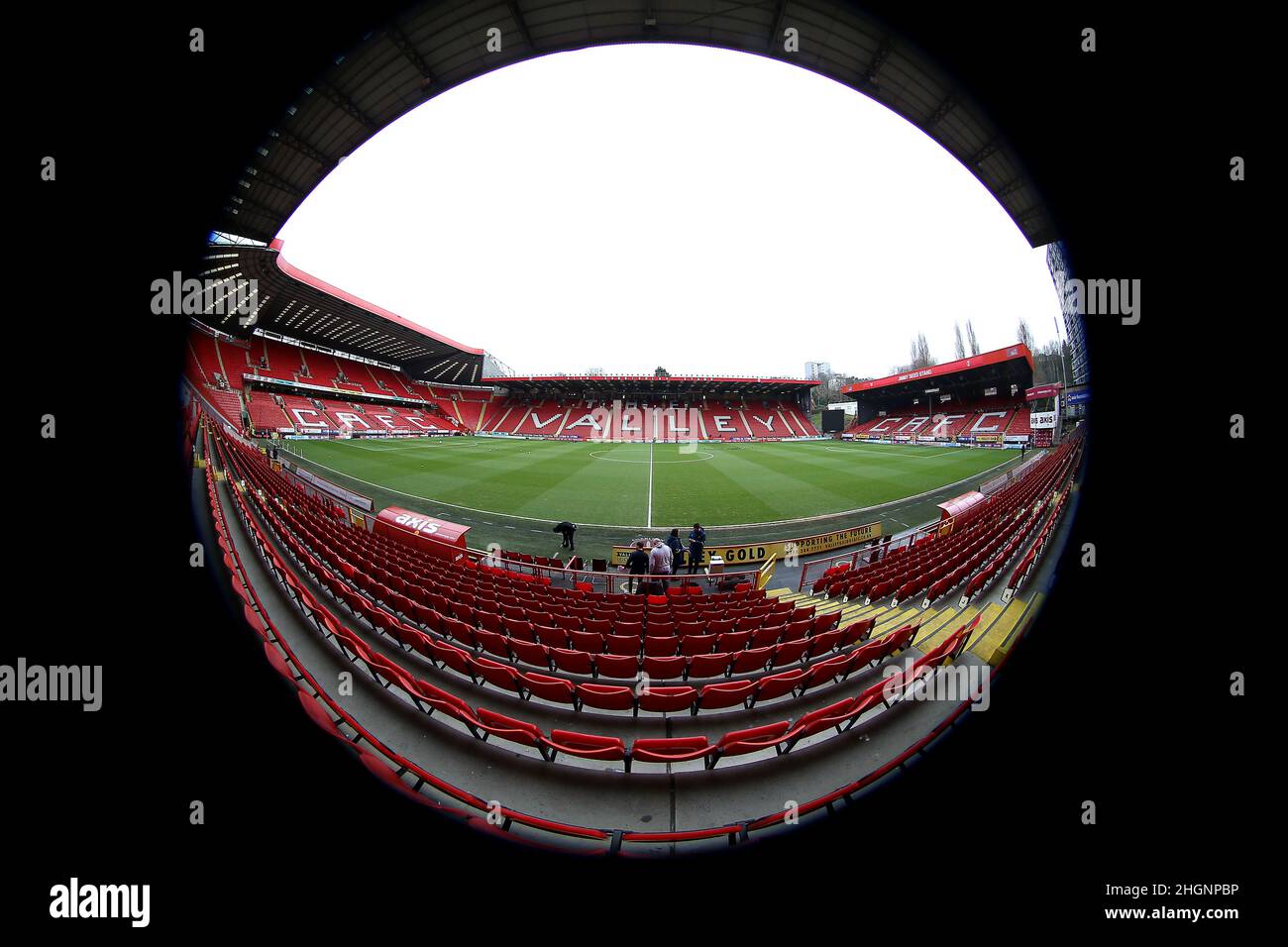 General view from inside the stadium before the Sky Bet League One ...