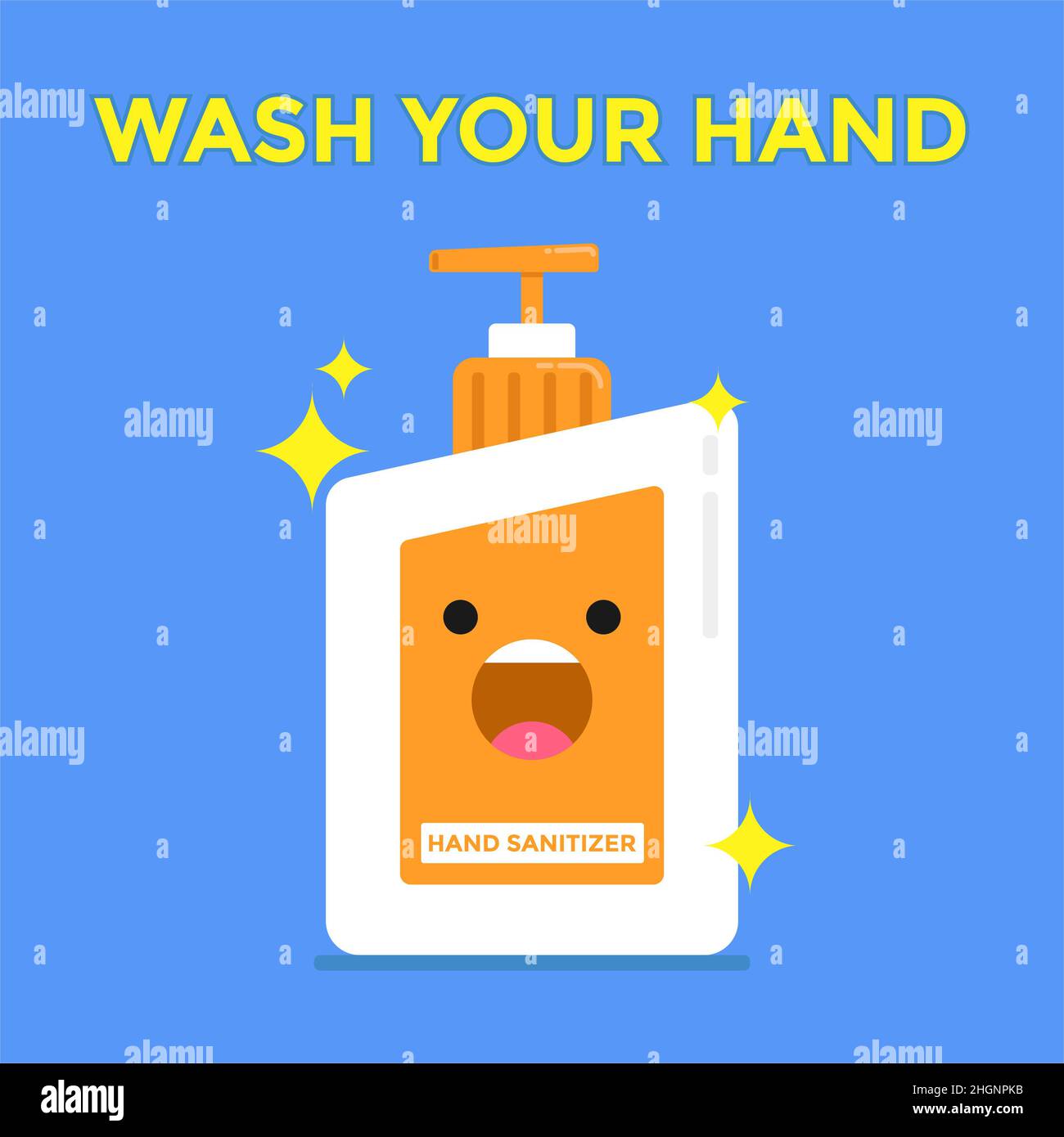 Hand hygiene poster hi-res stock photography and images - Alamy