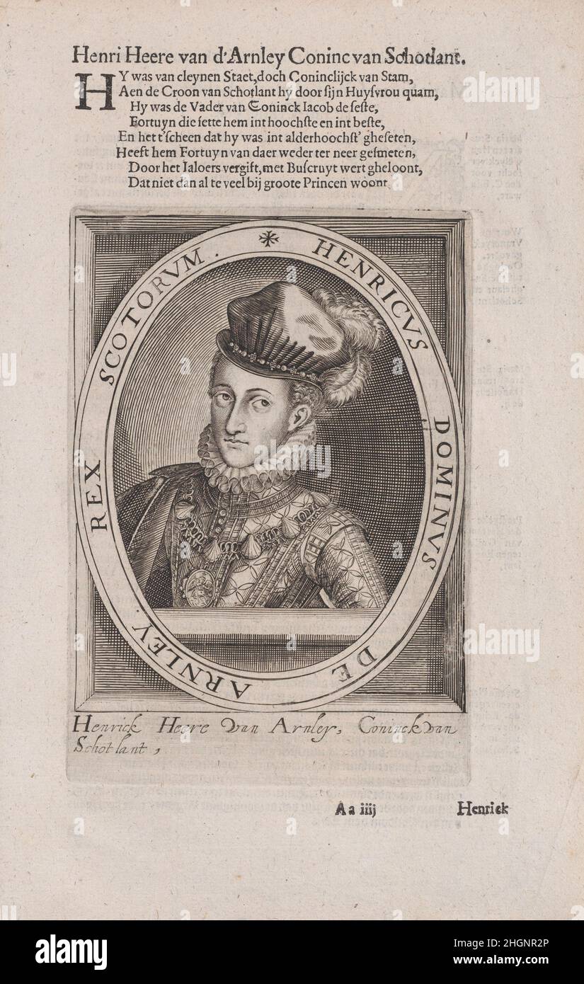 Henry Stewart, Lord Darnley and Duke of Albany 17th century Henry ...