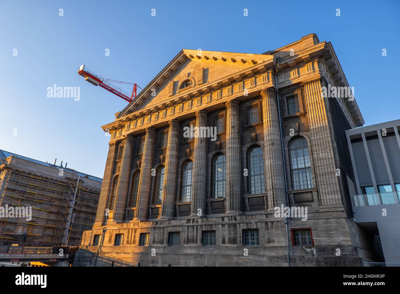 Berlin, Germany, Pergamon Museum (Pergamonmuseum) on Museum Island at ...