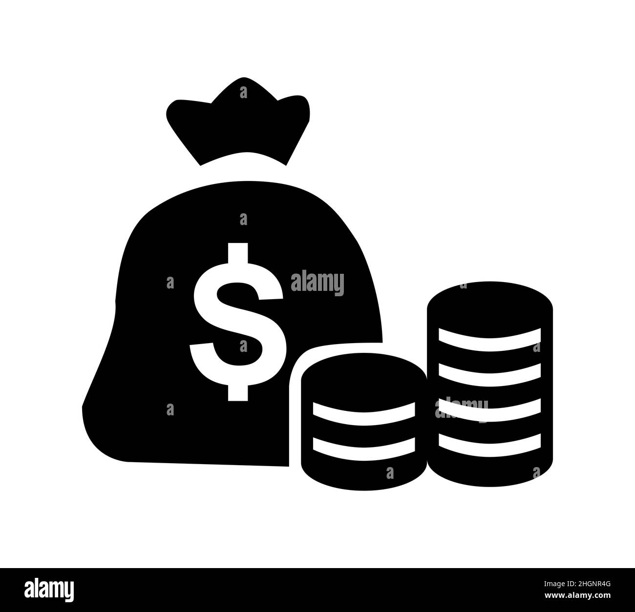 Symbolic coins Stock Vector Images - Alamy