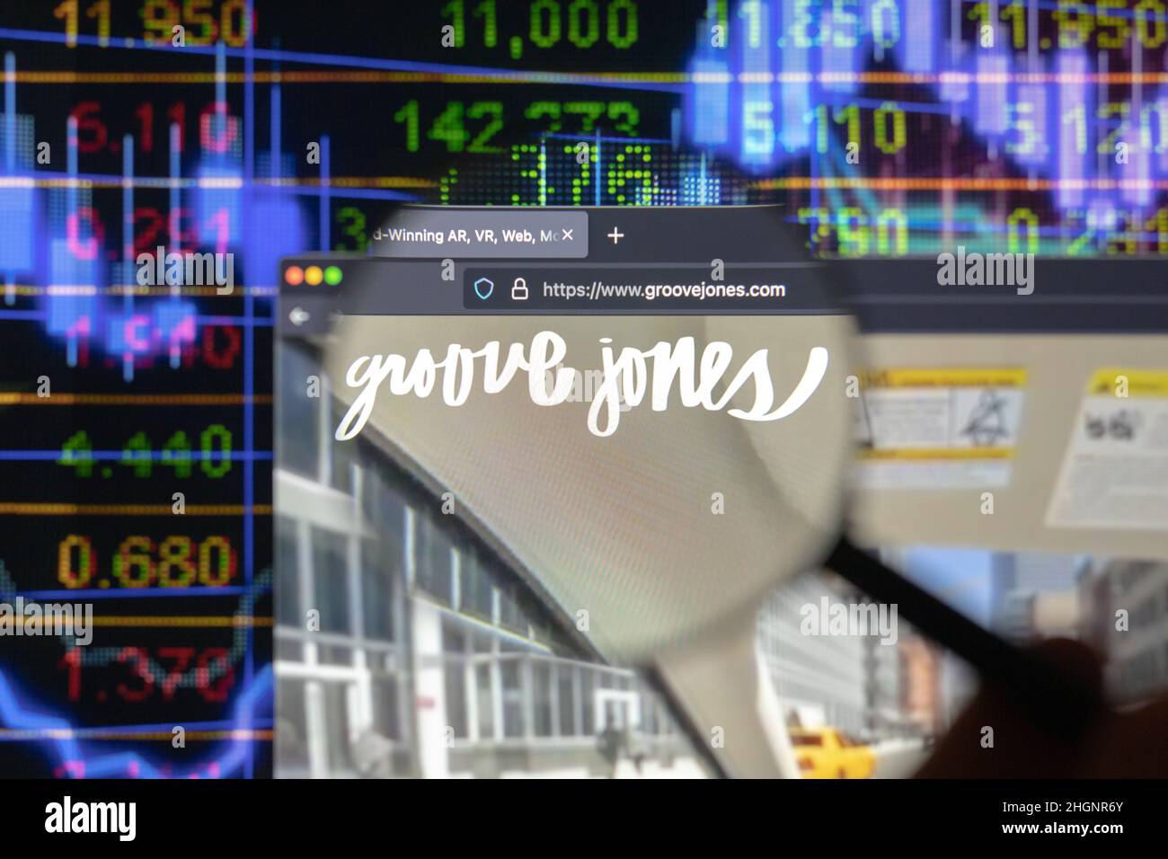 Groove logo hi-res stock photography and images - Alamy