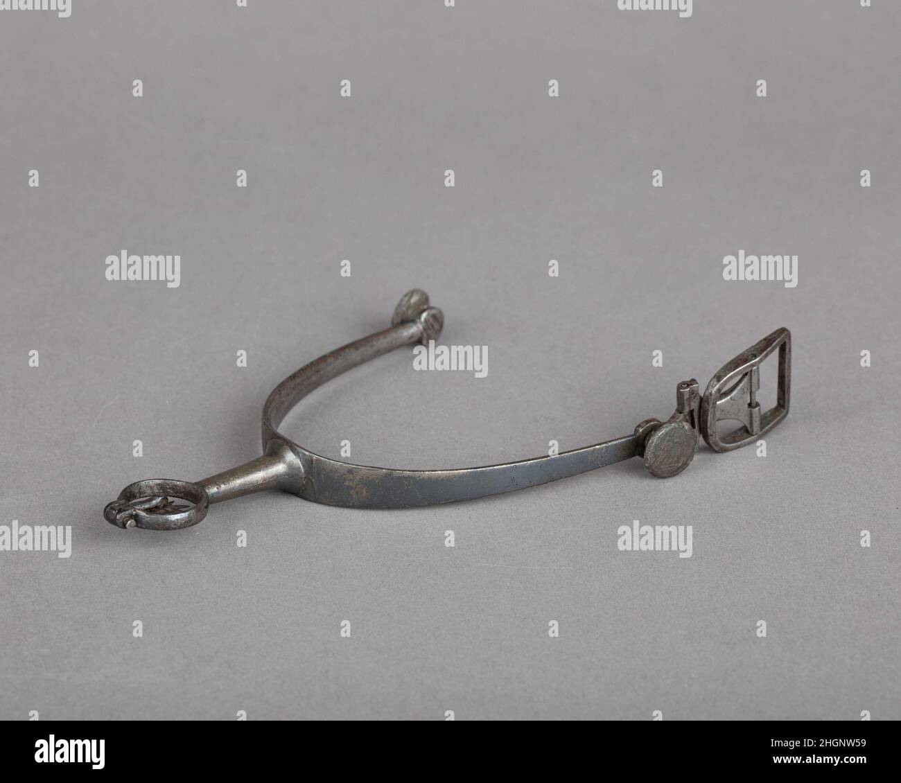 Rowel Spur 18th century German The rowel of this silvered spur can be ...