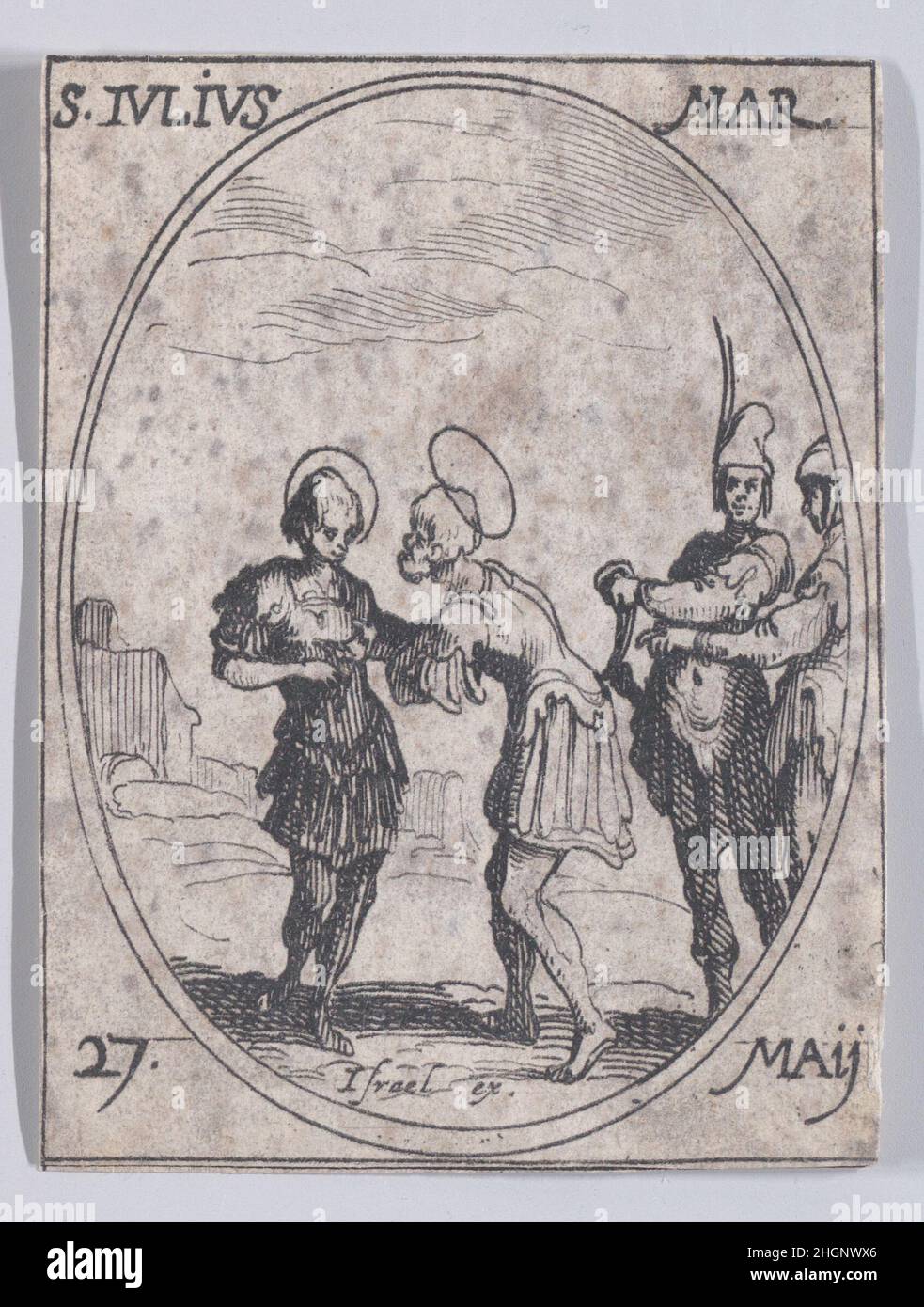 St. Jules, martyr (St. Julius, Martyr), May 27th, from Les Images De ...