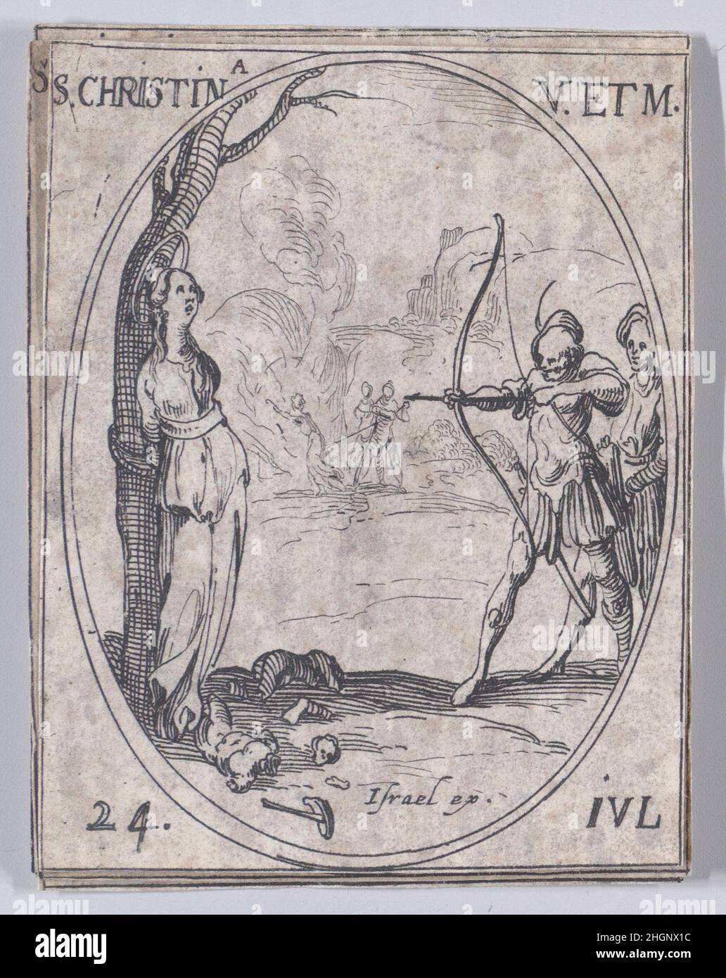 Ste. Christine, vierge et martyre (St. Christine, Virgin and Martyr ...