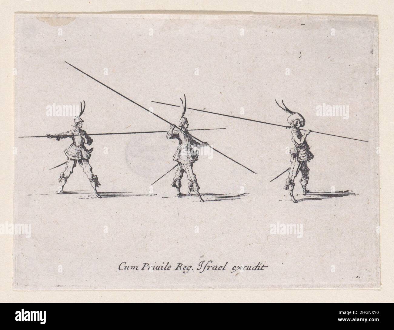 L'Exercice de la Lance Horizontal (Drill with the Horizontal Lance ...
