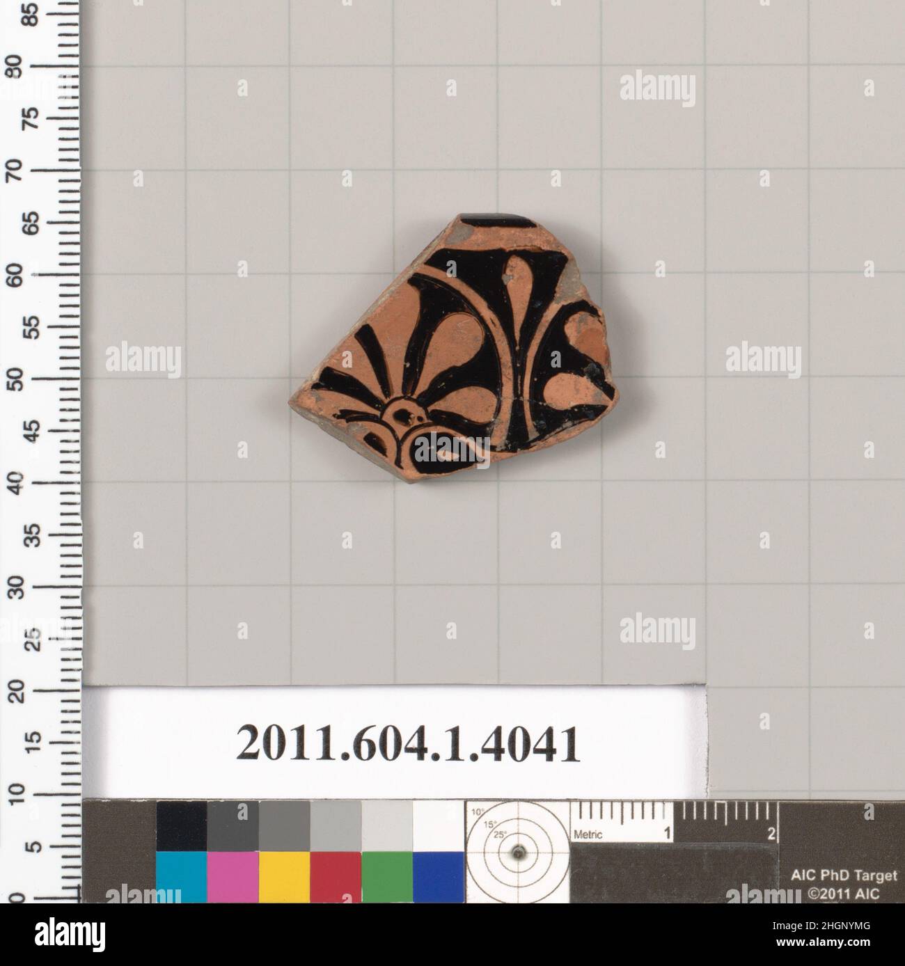 Terracotta fragment of a kylix (drinking cup) late 6th century/early ...