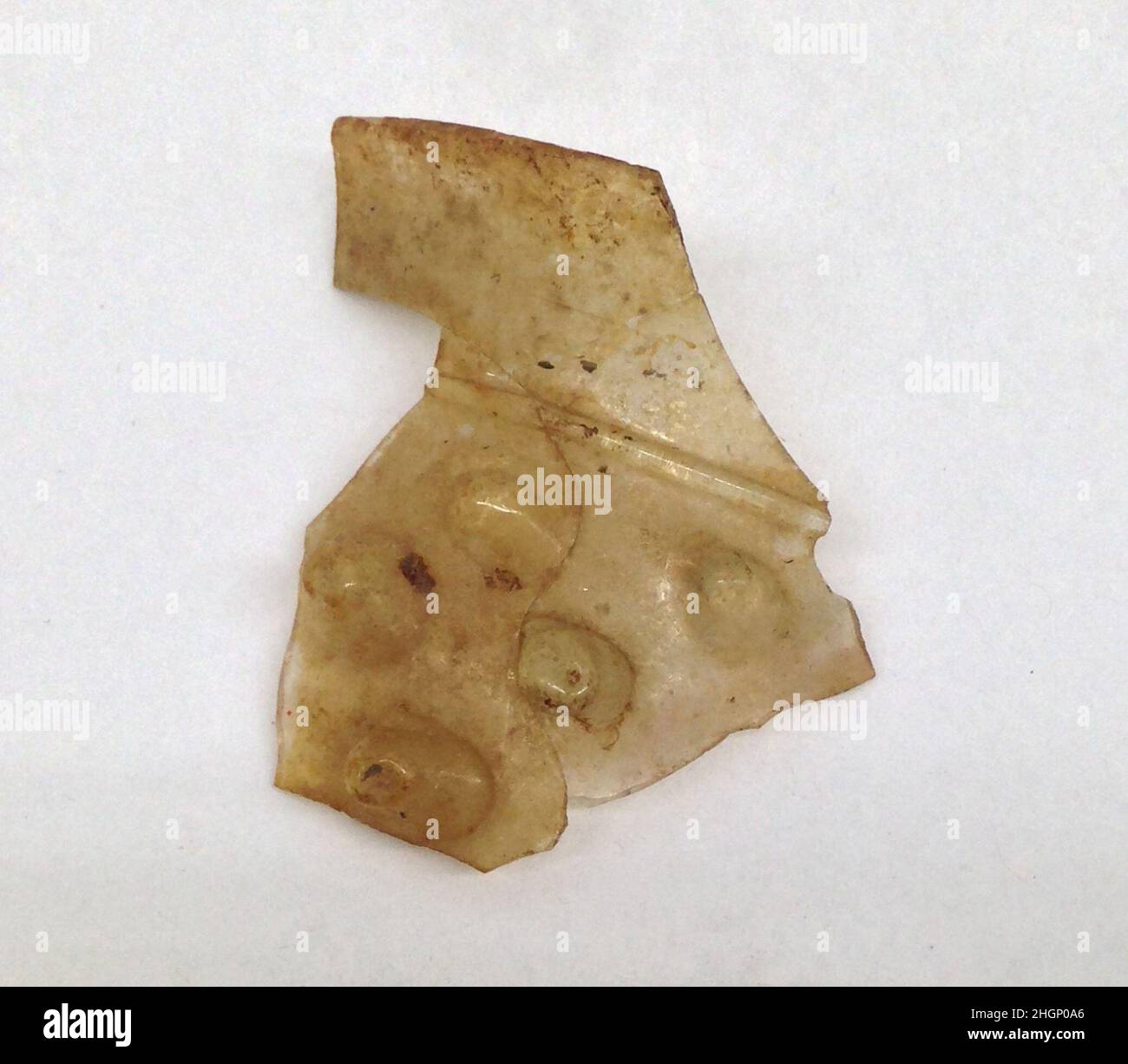Fragments from a Glass Vessel 13th century Crusader. Fragments from a ...