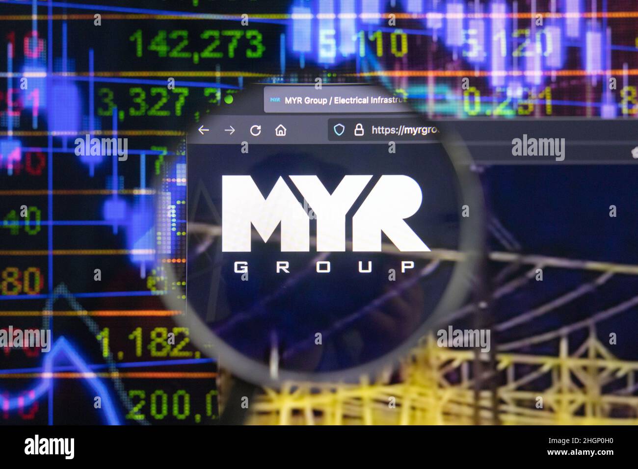 Myr logo hi-res stock photography and images - Alamy