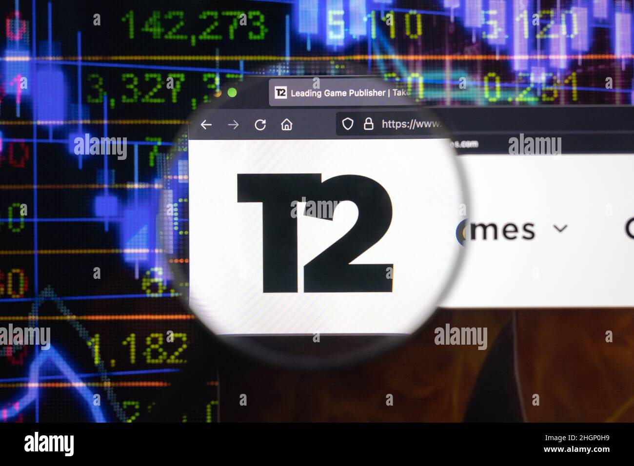 T2 logo hi-res stock photography and images - Alamy