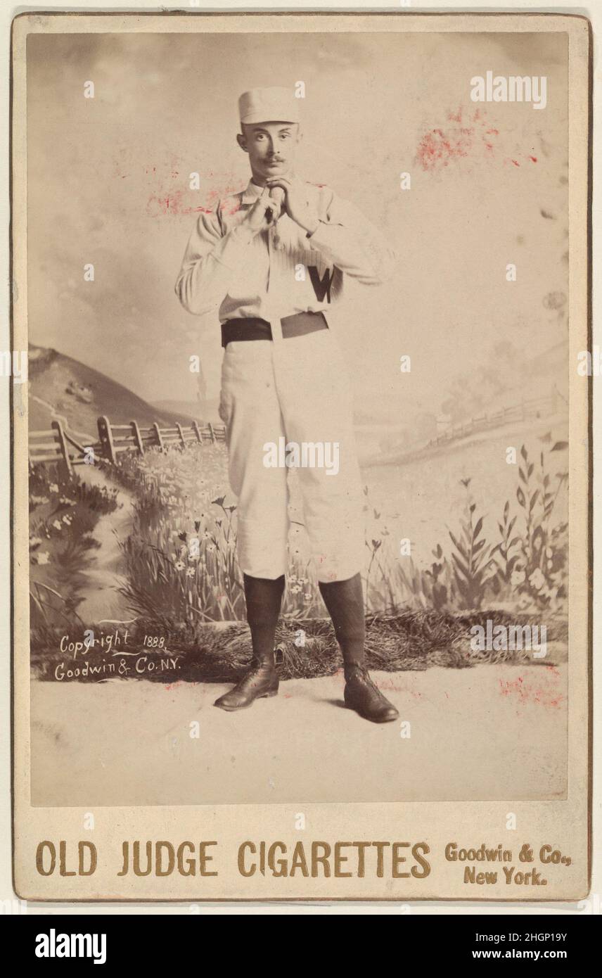 Gilmore, Pitcher, from the series Old Judge Cigarettes 1888 Issued by ...