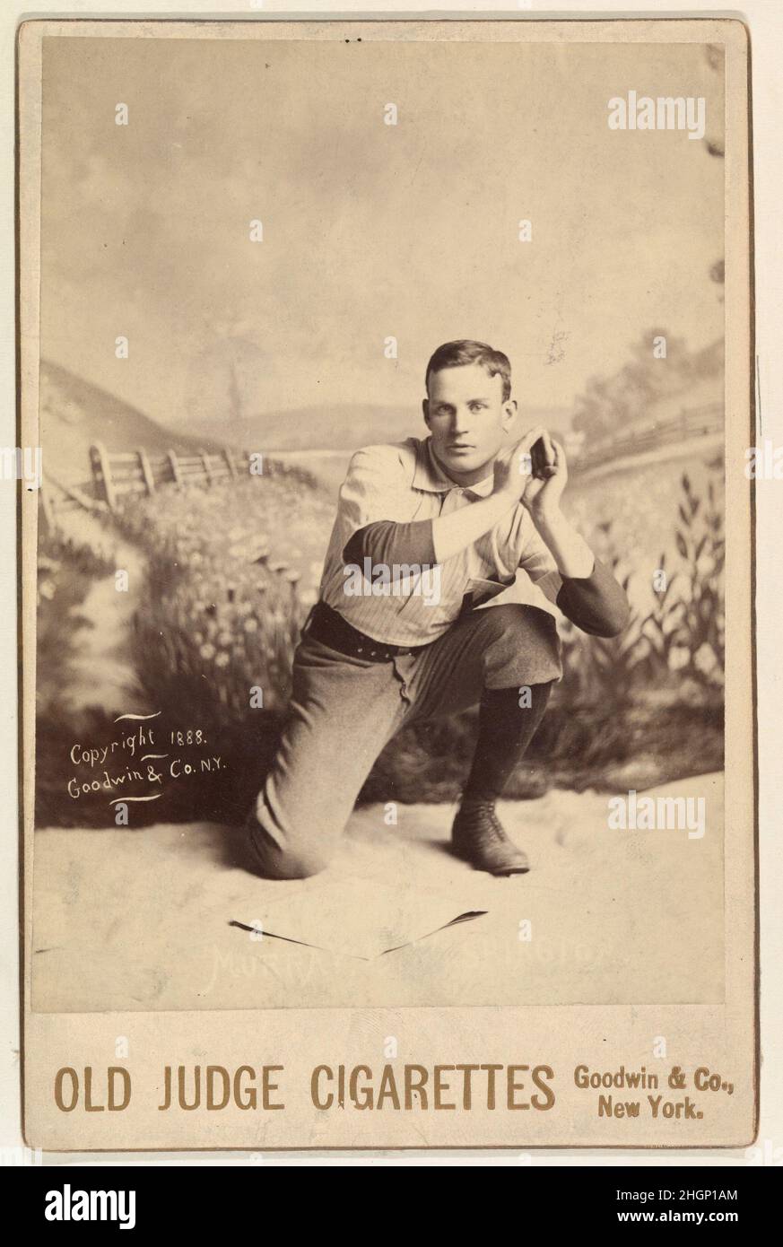 Murray, Washington, from the series Old Judge Cigarettes 1888 Issued by ...