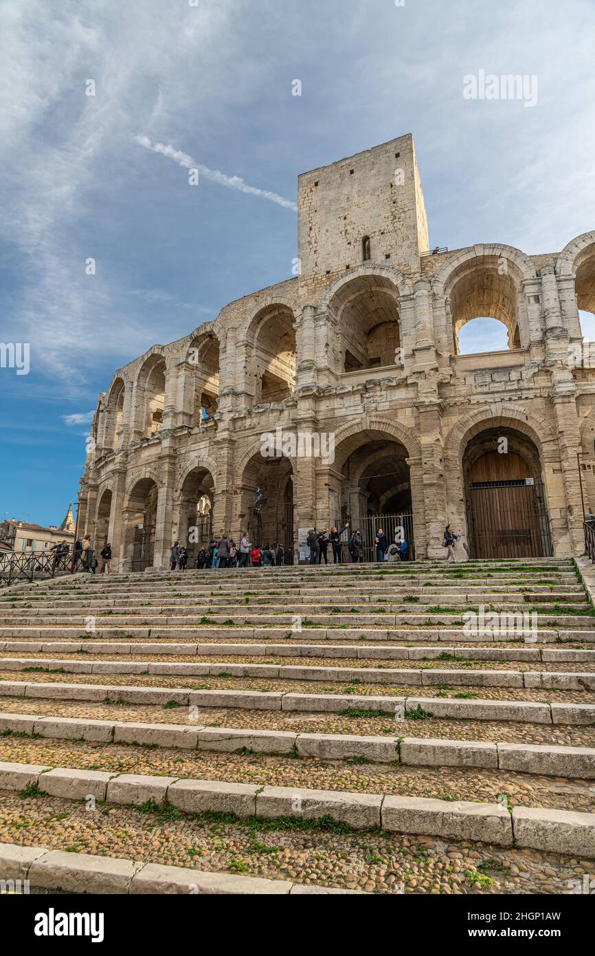 Amphitheater of arles hi-res stock photography and images - Alamy