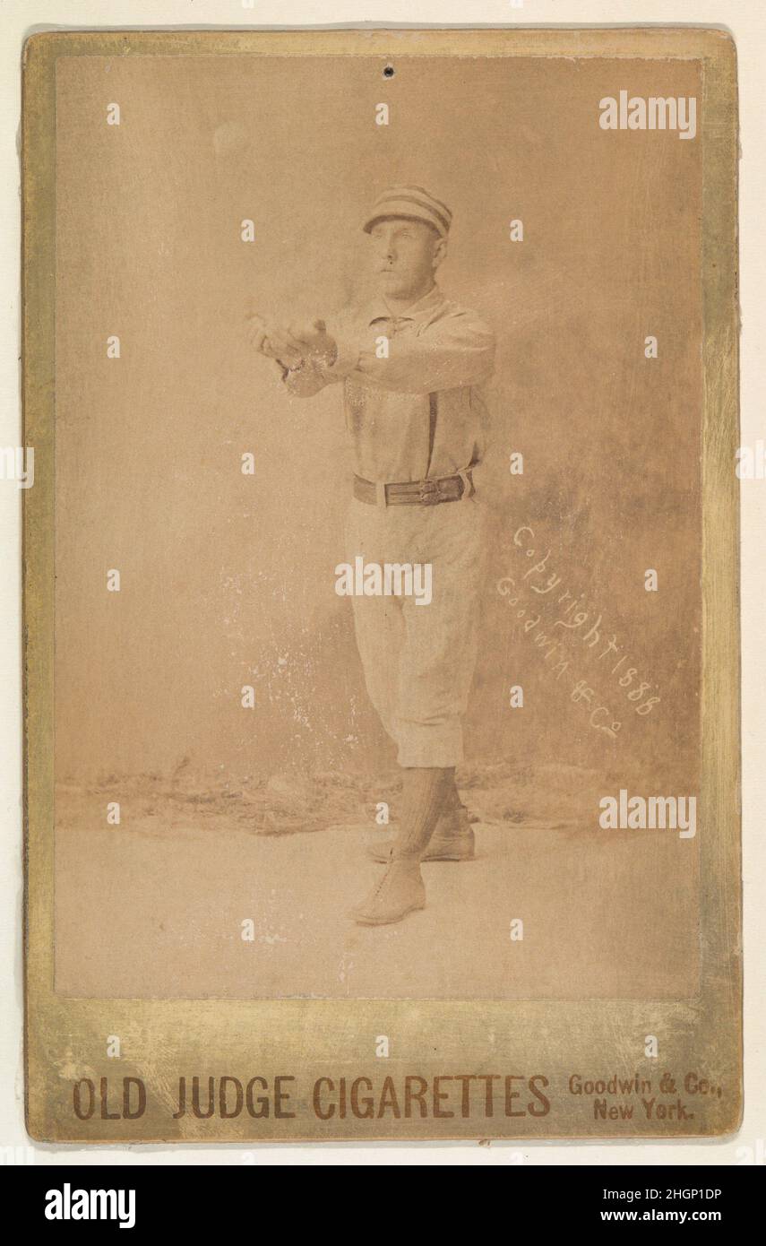 From the series Old Judge Cigarettes 1888 Issued by Goodwin & Company ...