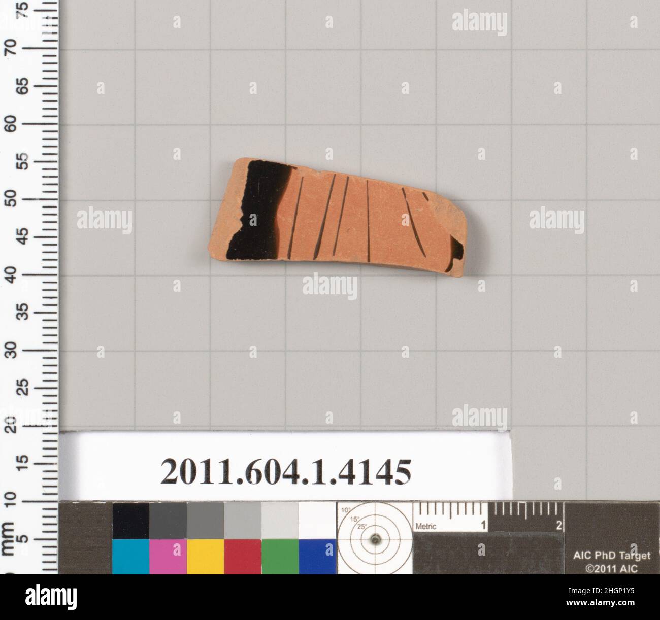 Terracotta fragment of a kylix (drinking cup) second quarter of the 5th ...