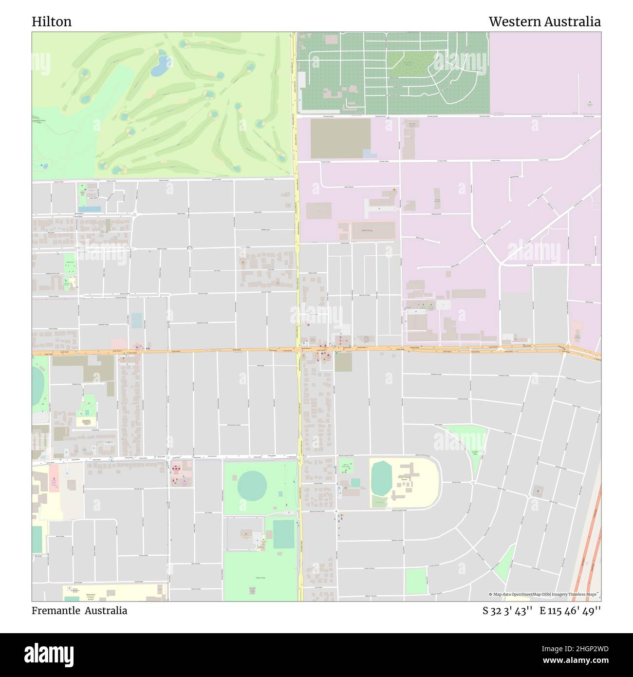 Fremantle western australia australia maps hi-res stock photography and ...