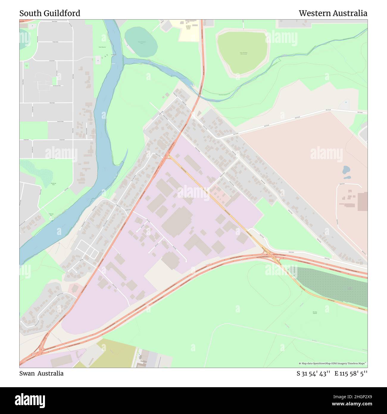 Map of guildford hi-res stock photography and images - Alamy