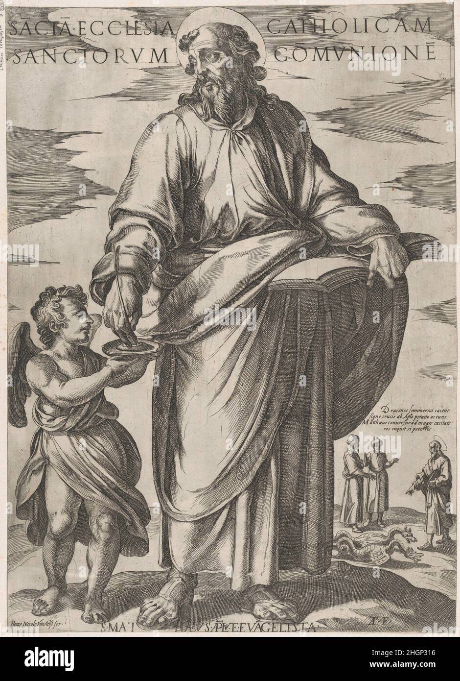 St. Matthew, from 'Christ, Mary, and the Apostles' ca. 1590–ca. 1610 ...