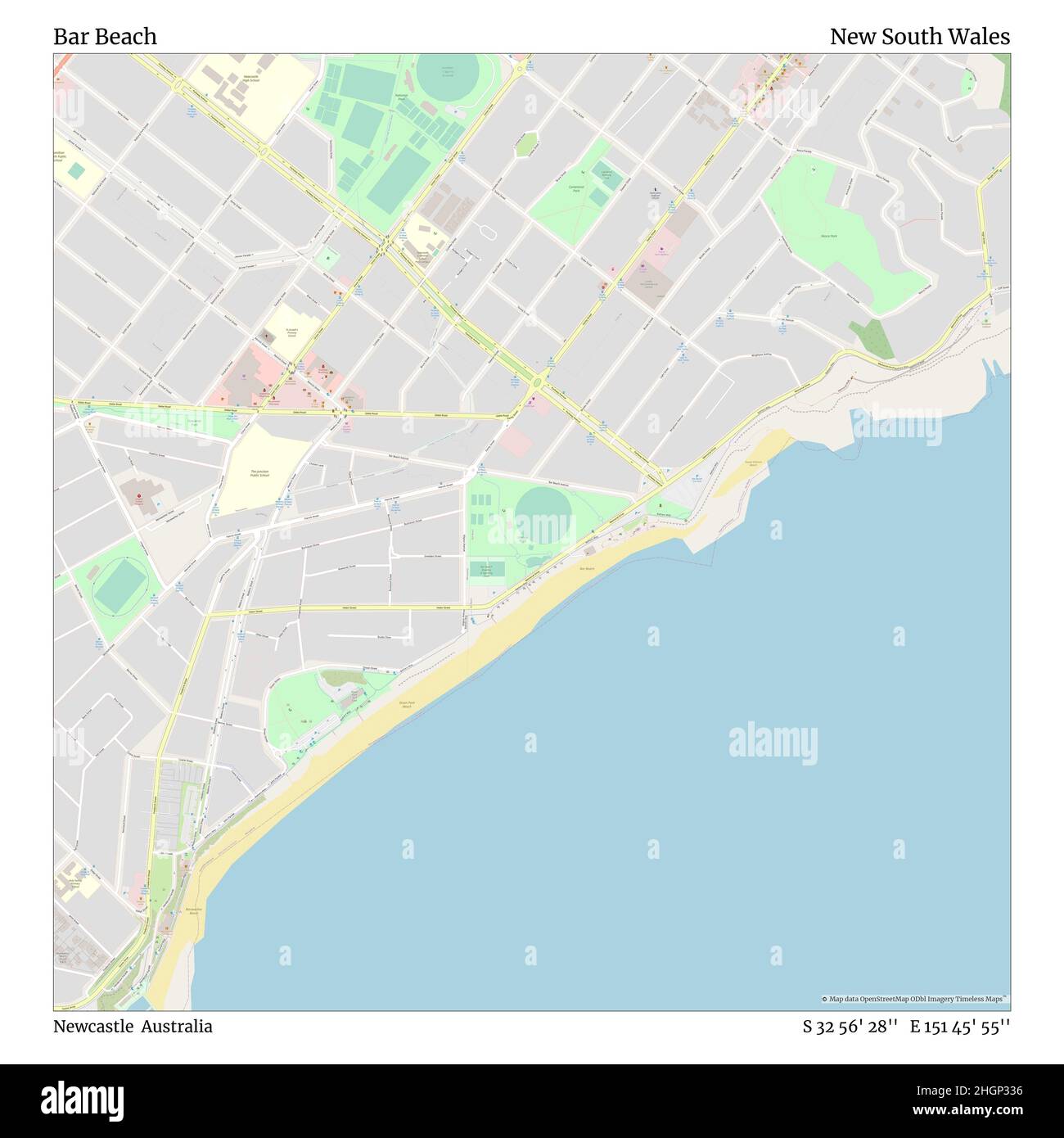 Newcastle bar beach Cut Out Stock Images & Pictures - Alamy