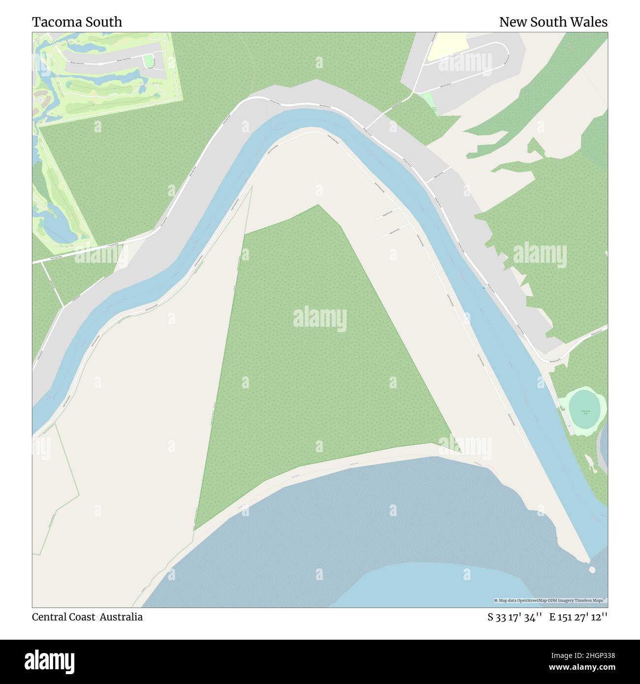 Map of tacoma hi-res stock photography and images - Alamy