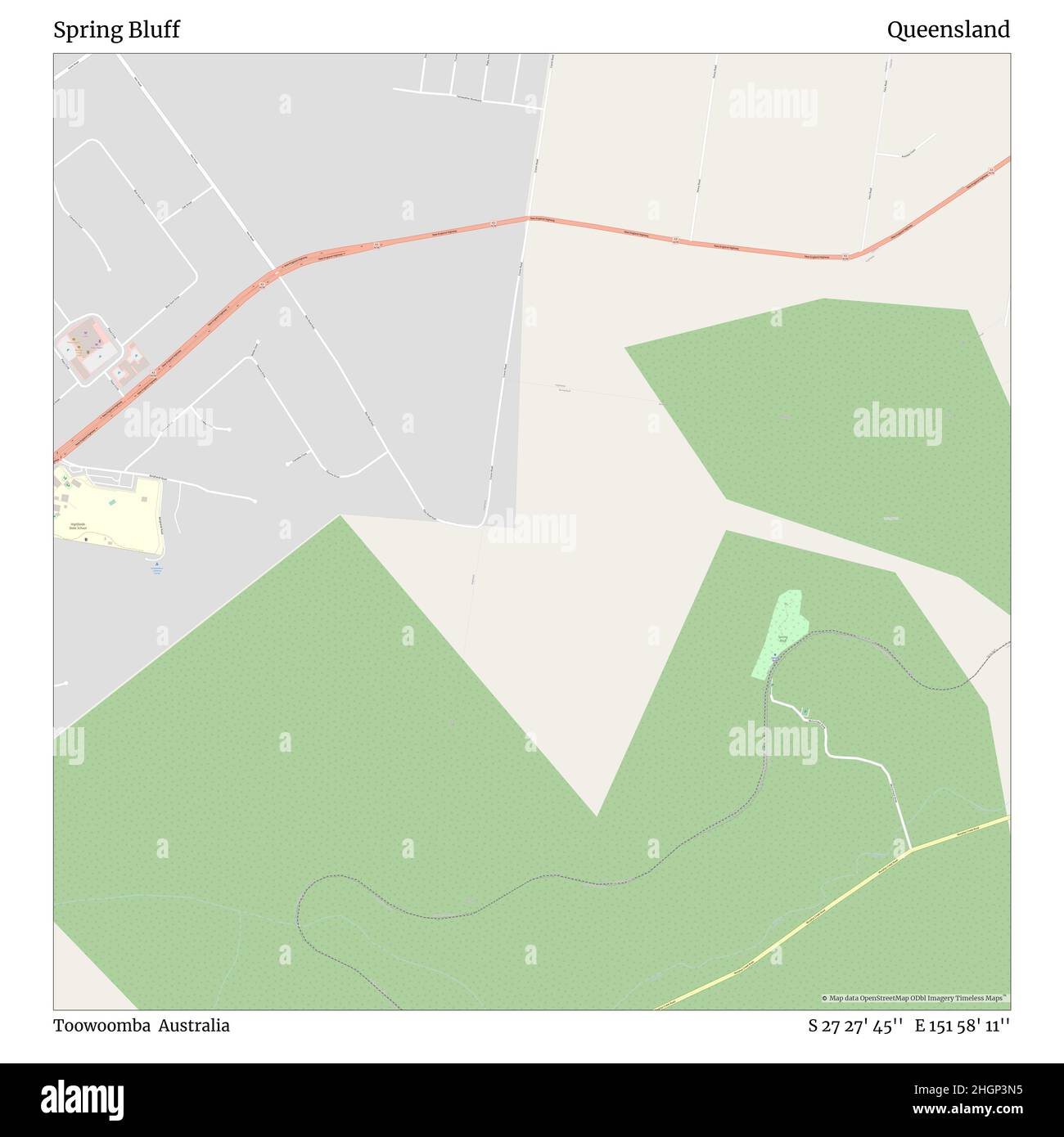 Spring Bluff, Toowoomba, Australia, Queensland, S 27 27' 45'', E 151 58 ...