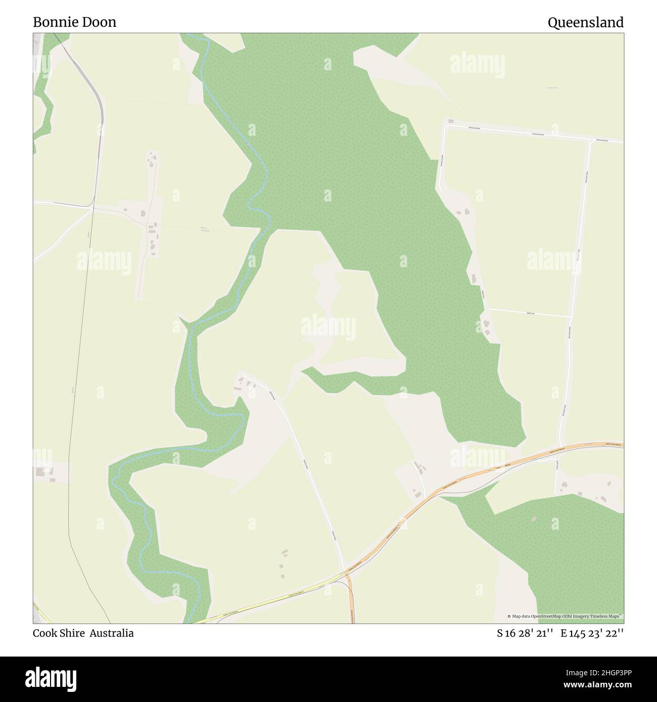 Bonnie Doon, Cook Shire, Australia, Queensland, S 16 28' 21'', E 145 23 ...