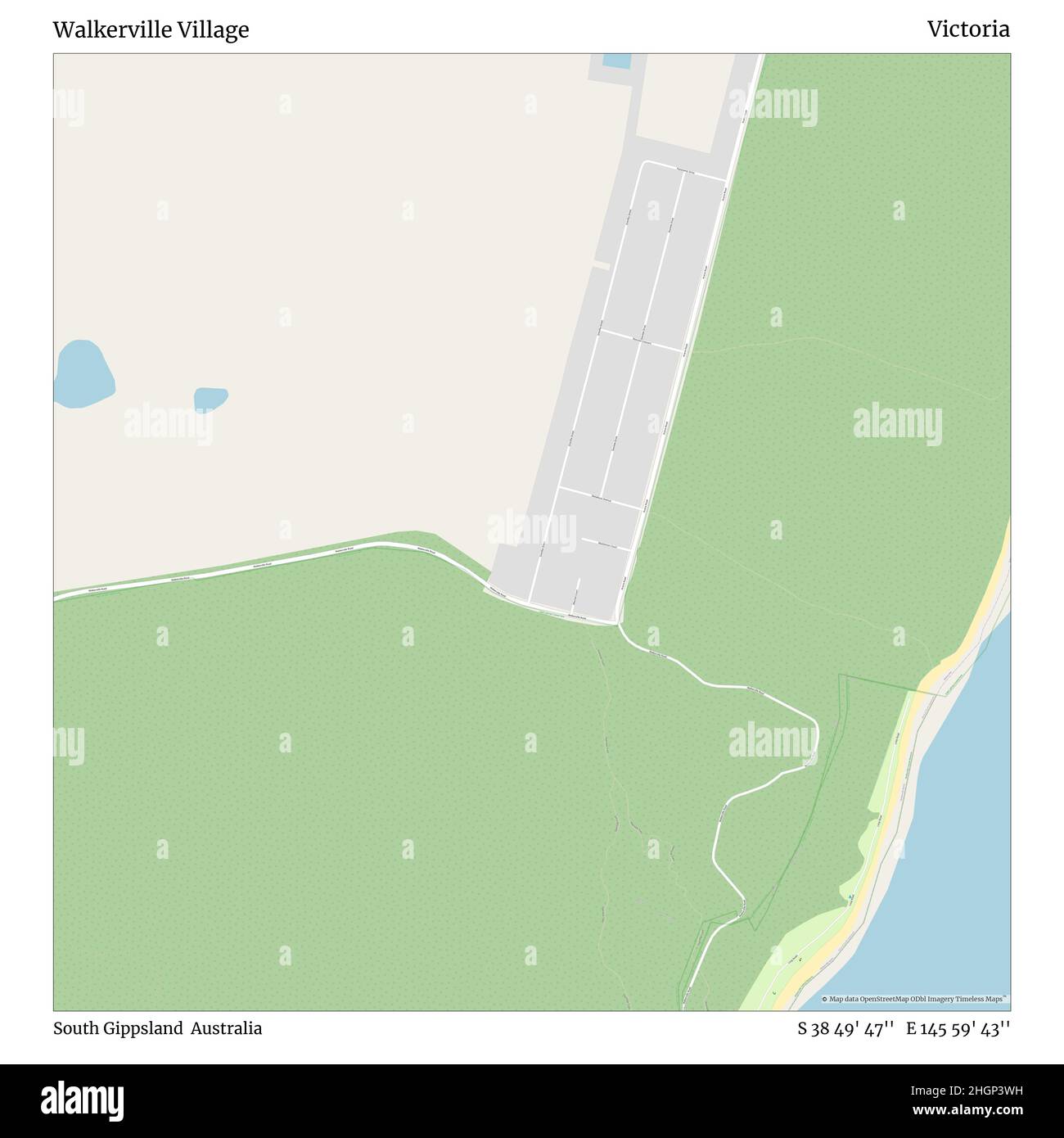 Map of walkerville hi-res stock photography and images - Alamy