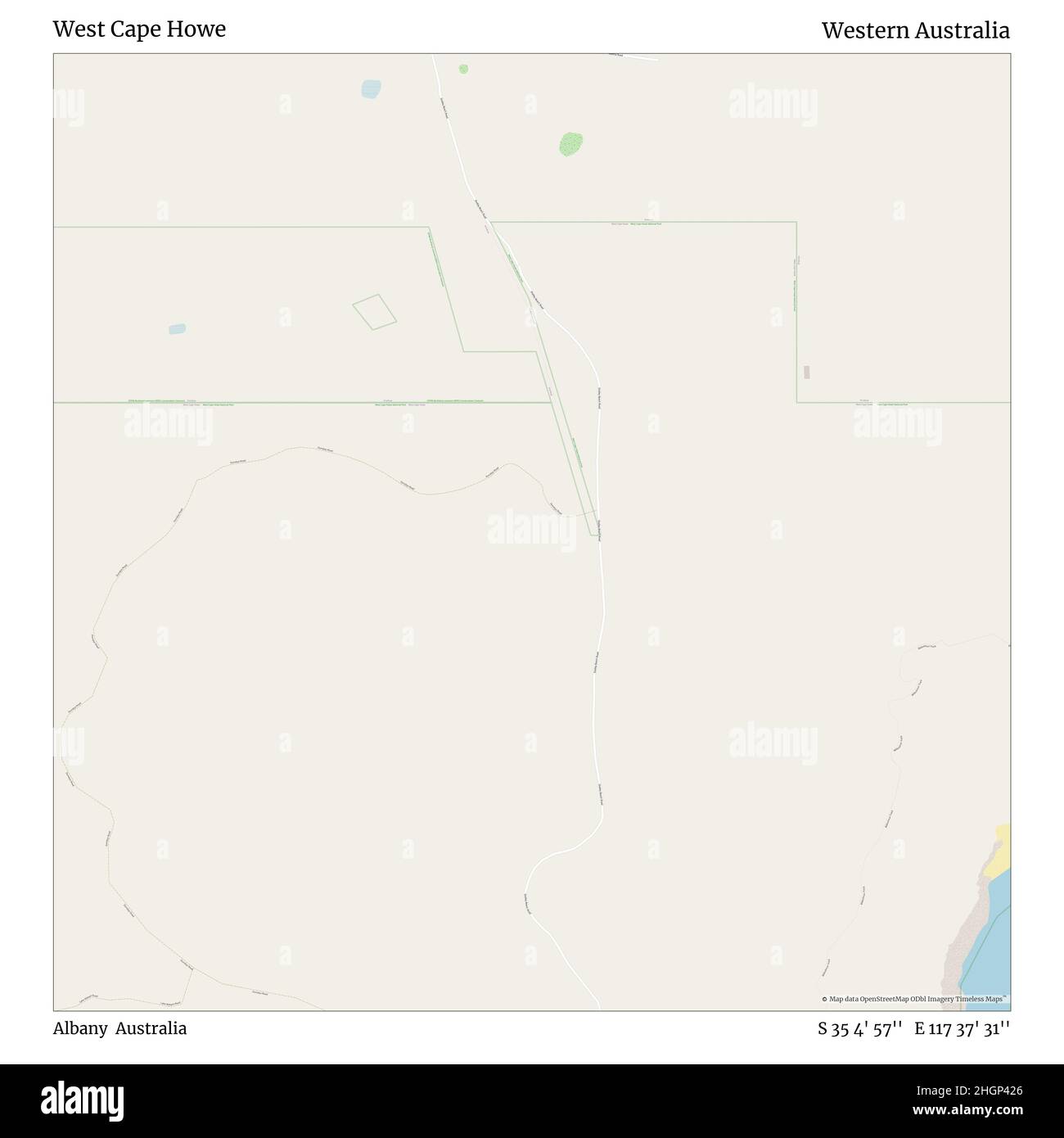 West Cape Howe, Albany, Australia, Western Australia, S 35 4' 57'', E ...