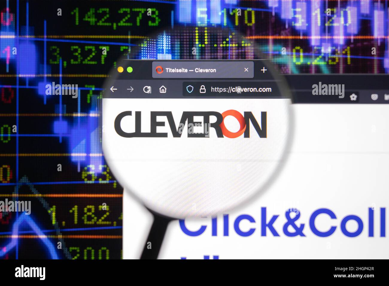 Cleveron logo hi-res stock photography and images - Alamy