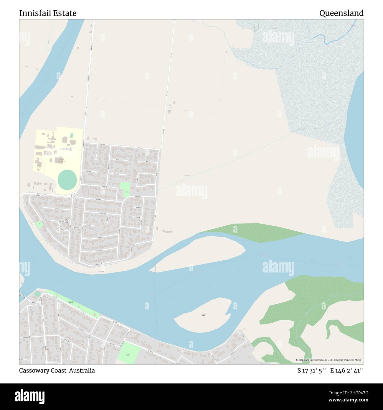 Innisfail map hi-res stock photography and images - Alamy